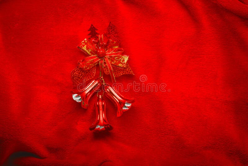 Christmas Card Blank White Paper on Red Stock Image - Image of holiday ...