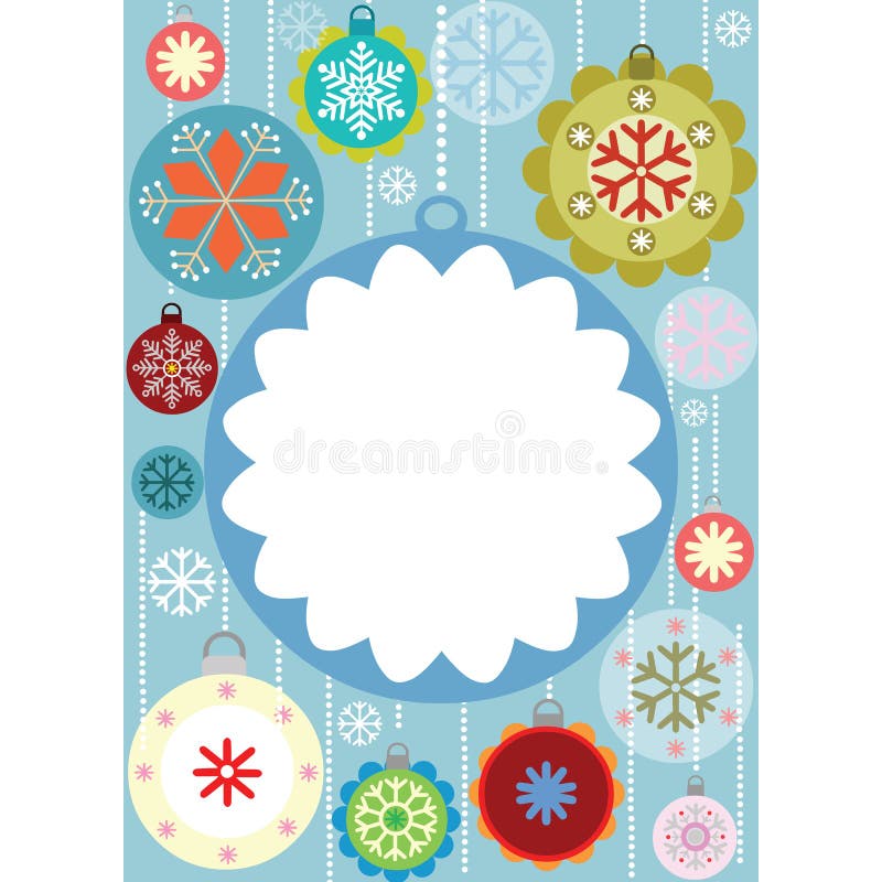 Christmas Card Design stock illustration. Illustration of cookies ...