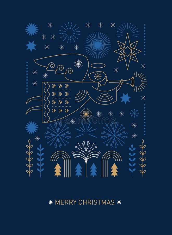 Christmas angel stock vector. Illustration of artistic - 27838268