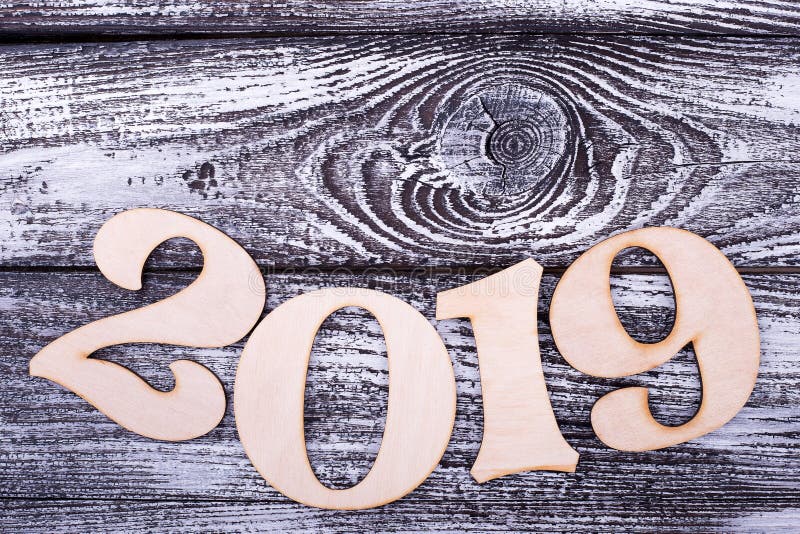 Christmas Card 2019, Space for Text Stock Photo - Image of newyear ...