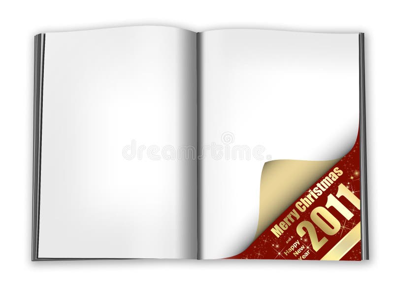 Christmas Card To Add Your Text Stock Illustration - Illustration of ...