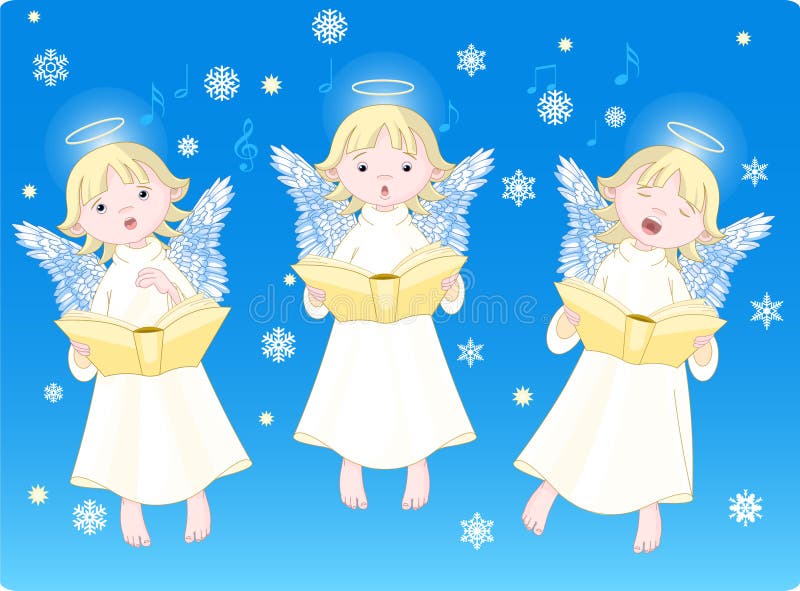 Angels Singing Clipart