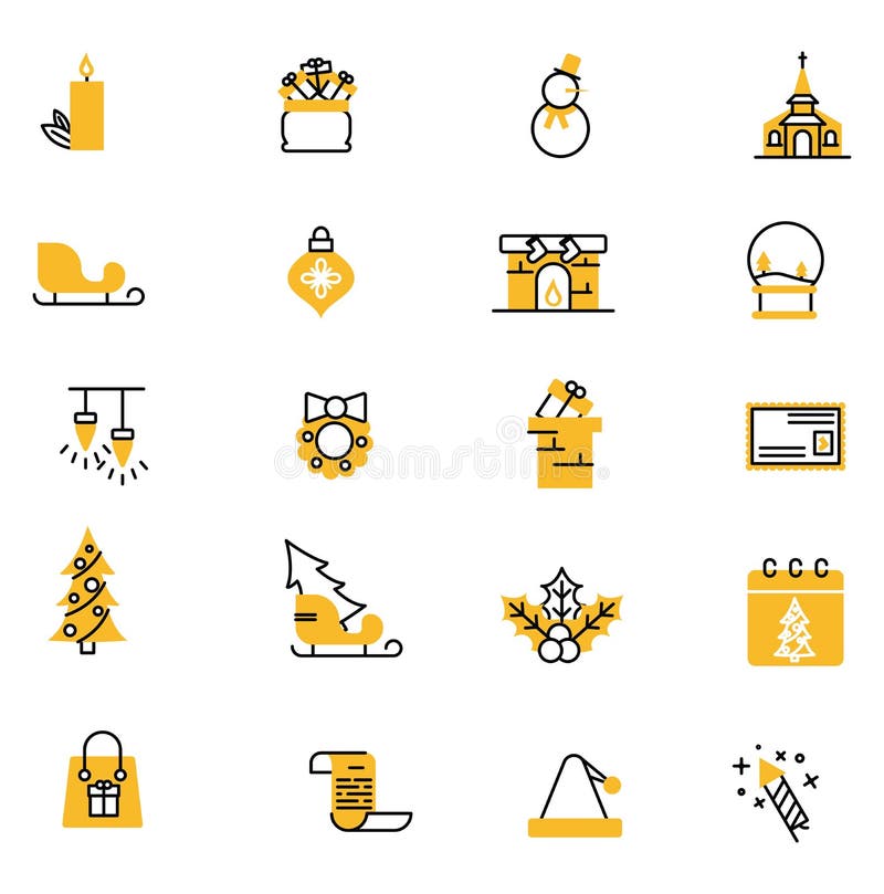 Christmas Celebration, Icon Stock Vector - Illustration of decoration ...