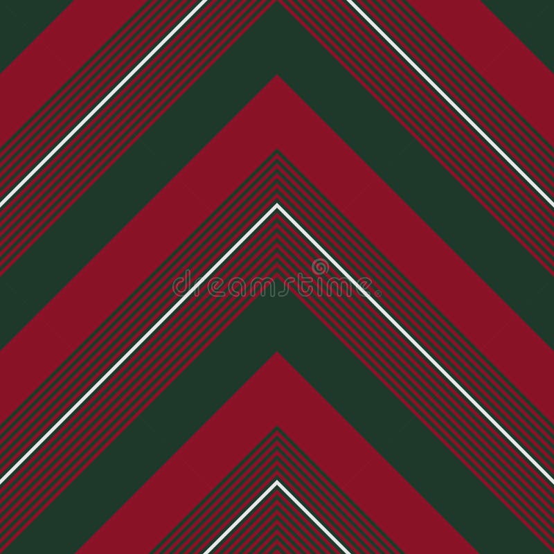 Christmas Chevron Diagonal Stripes Seamless Pattern Background Stock ...
