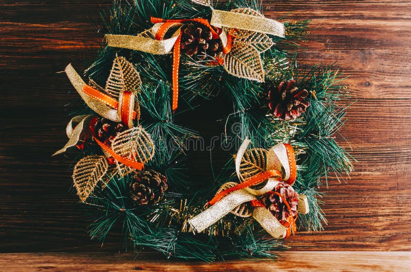 Christmas Circle Tree stock photo. Image of cedar, rough - 103641870