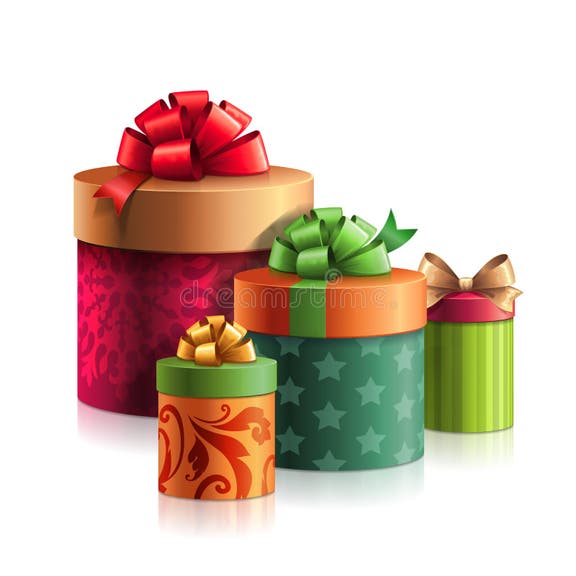 Christmas Clip Art, Stack of Gifts Boxes, Presents Pile, Package ...