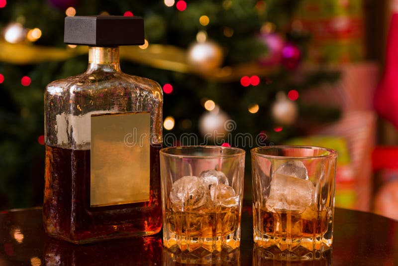 Christmas Cocktails stock image. Image of reflec, festive - 36510395