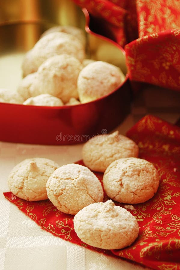 Christmas coconut cookies stock photo. Image of decoration - 22158028