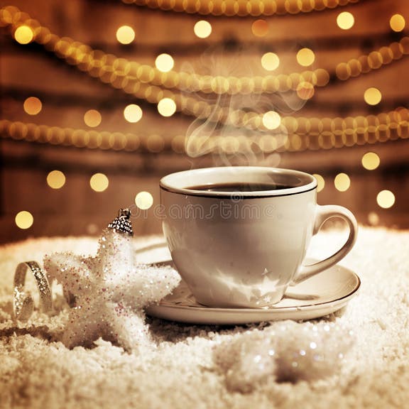 Christmas coffee stock photo. Image of background, food - 28194596