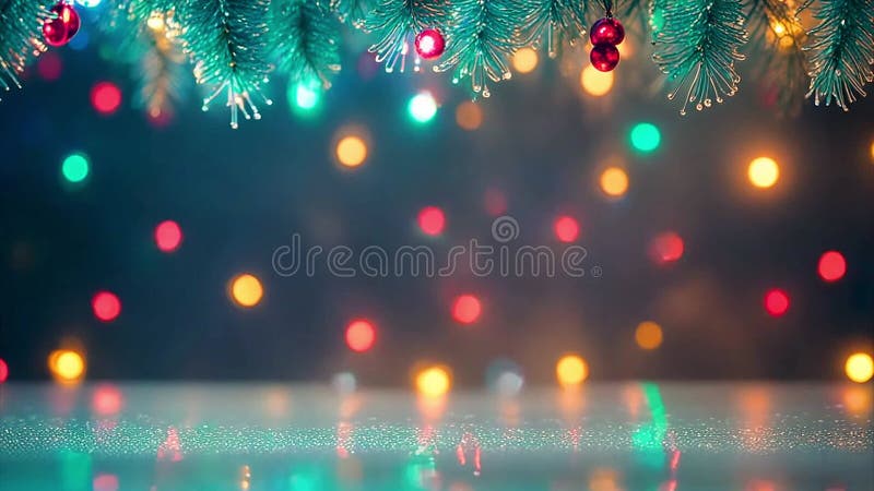 Christmas Colorful Dynamic Christmas Background with Copy Space ...