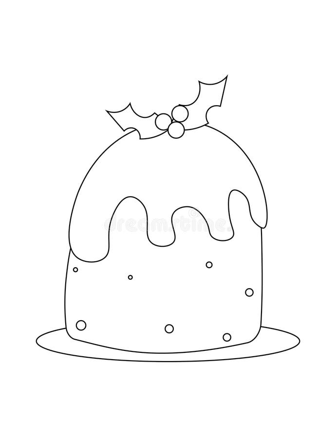 Pudding Coloring Book Stock Illustrations – 64 Pudding Coloring Book ...