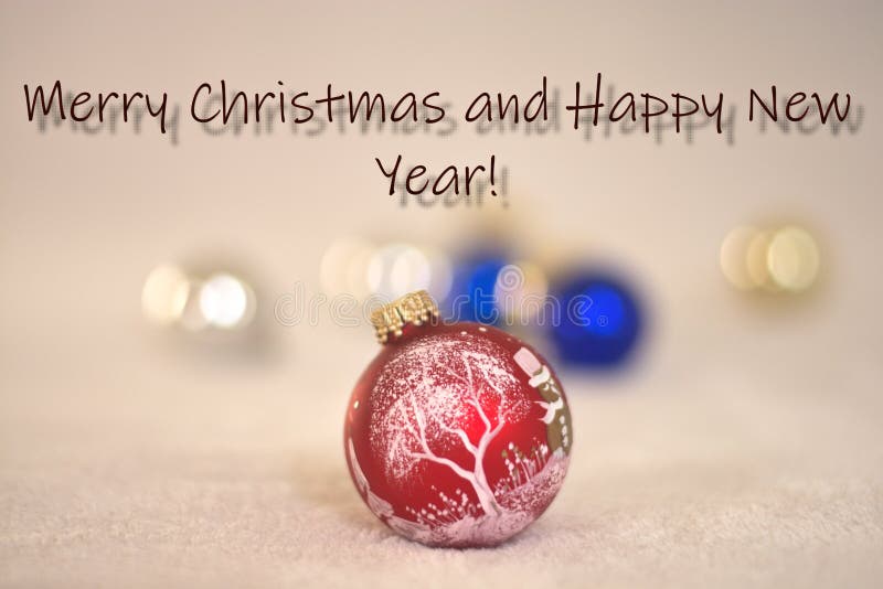 Christmas is Coming and the Year is about To End Stock Photo - Image of ...