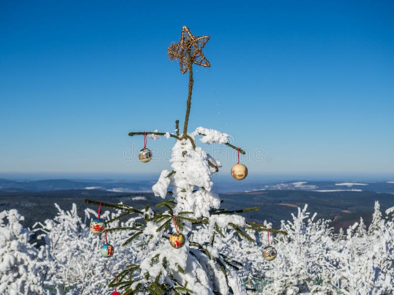 Christmas is Coming Soon Background Stock Image - Image of tree, blue ...