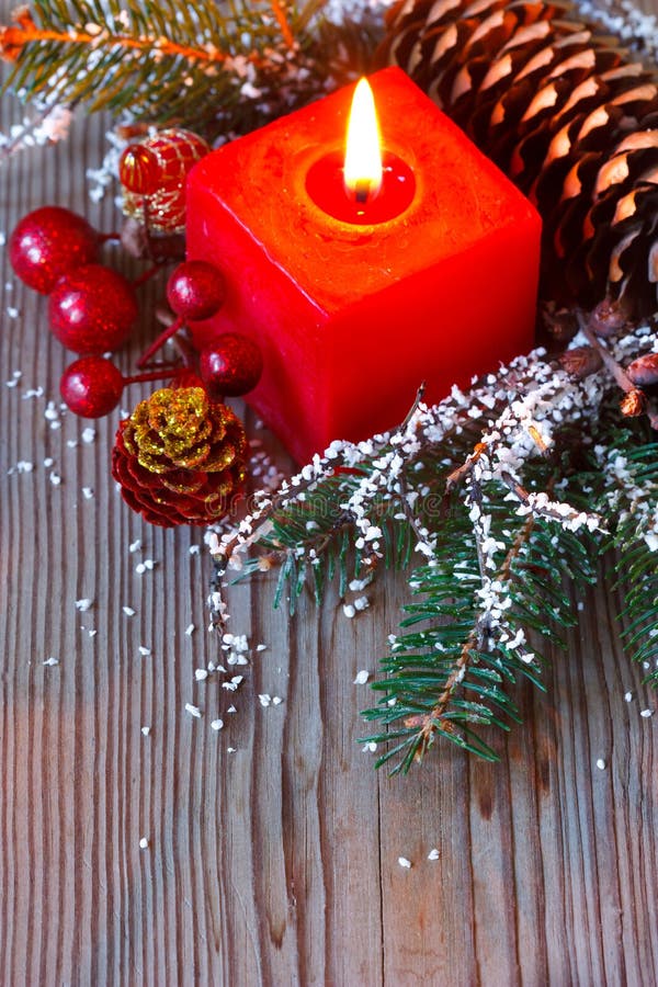 Christmas composition. stock image. Image of pine, festive - 27164017