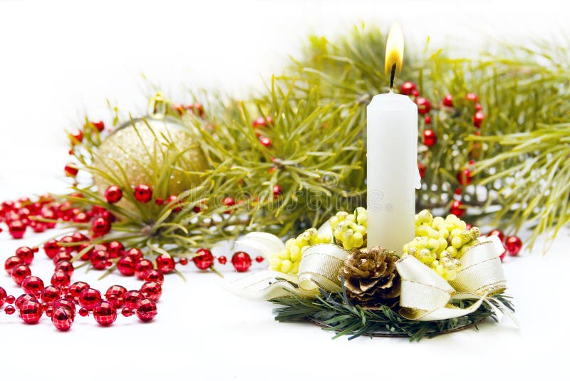 Christmas composition stock photo. Image of festive, bauble - 27731734