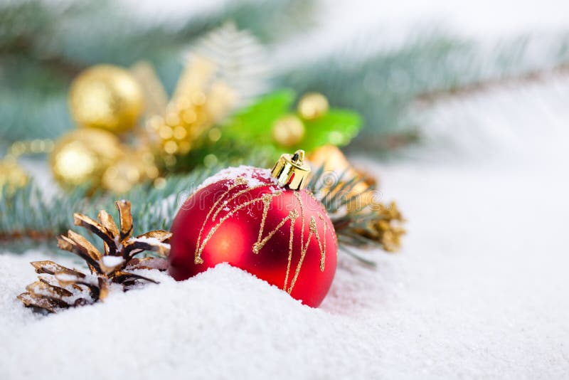 Christmas composition stock image. Image of decorative - 27861069