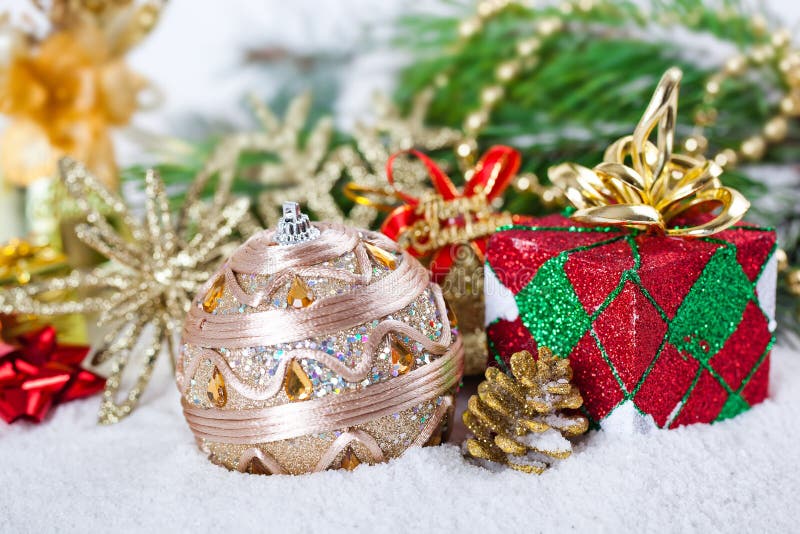 Christmas composition stock photo. Image of branch, christmas - 27861628