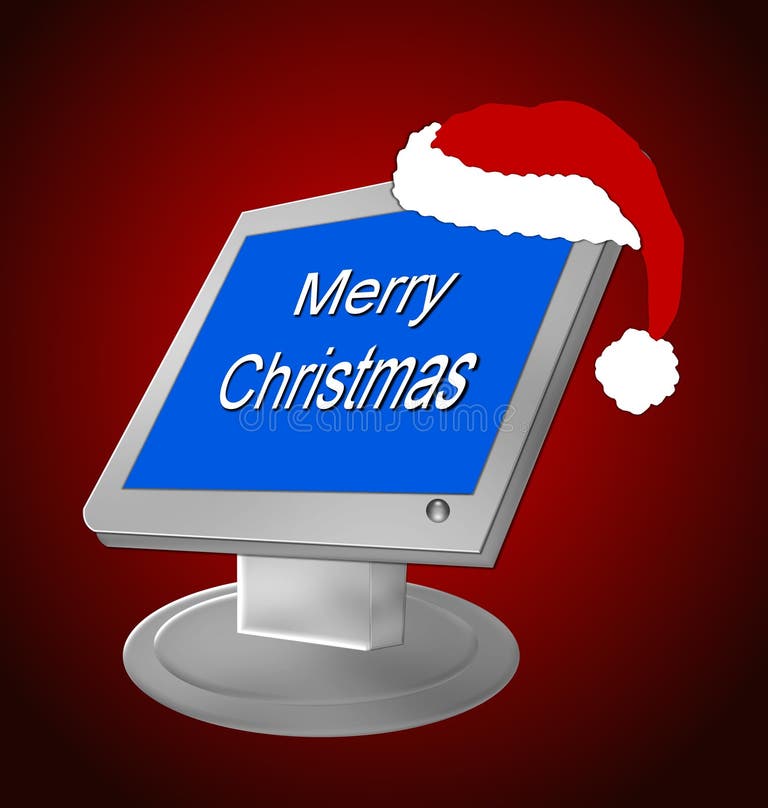Christmas Computer Stock Illustrations – 65,348 Christmas Computer ...