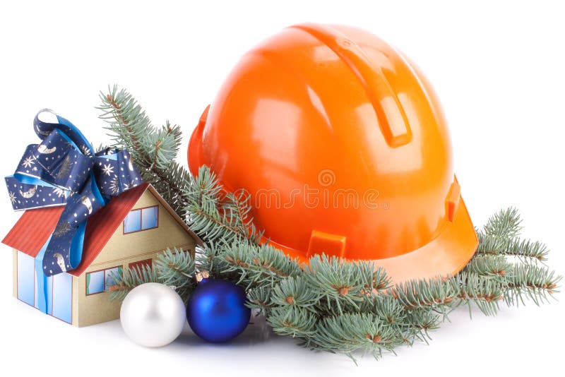 Christmas construction stock photo. Image of background - 11441124
