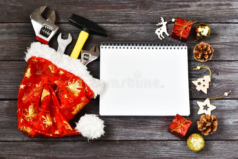Christmas Construction Tools Stock Image - Image of advertising, keys ...