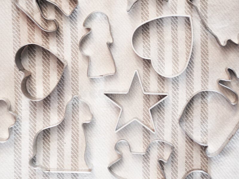 Cookie cutters stock image. Image of color, colour, cook - 18765961