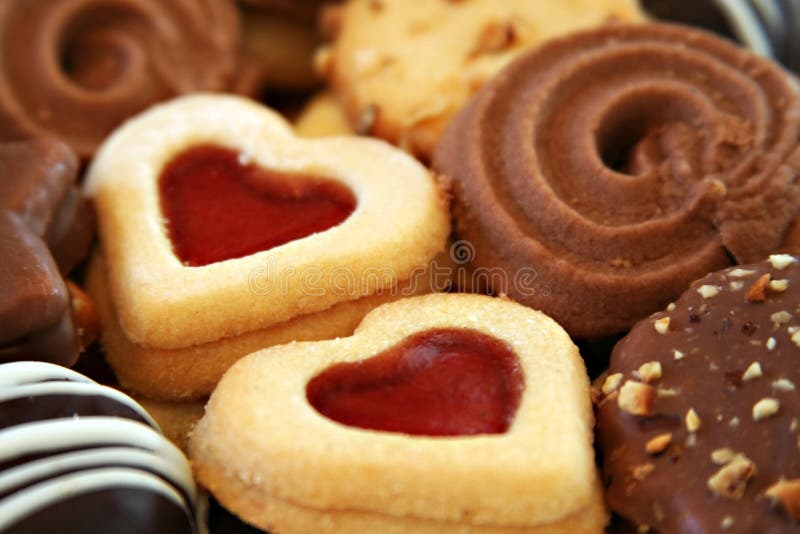 Christmas cookies stock photo. Image of heart, cookies - 6801010