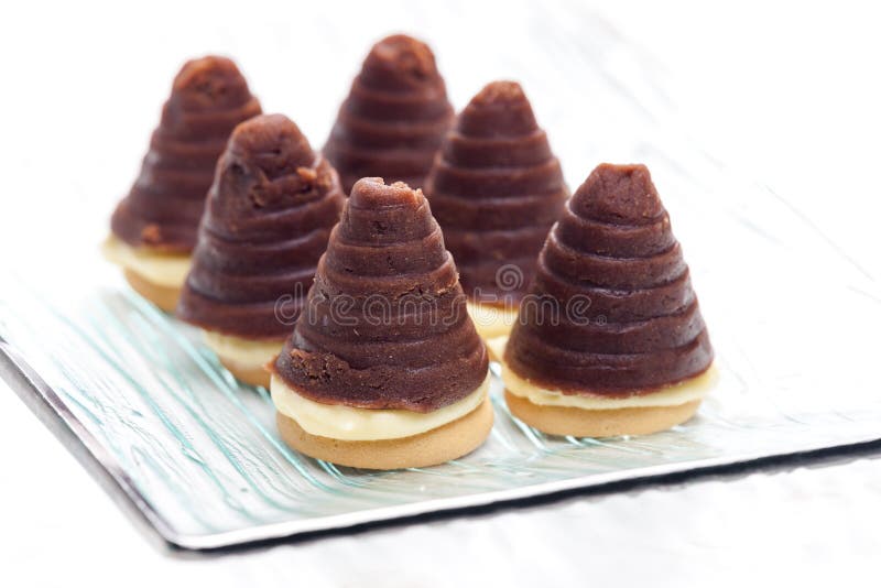 Christmas Cookies Called Wasp Nests Stock Photo - Image of christmas ...