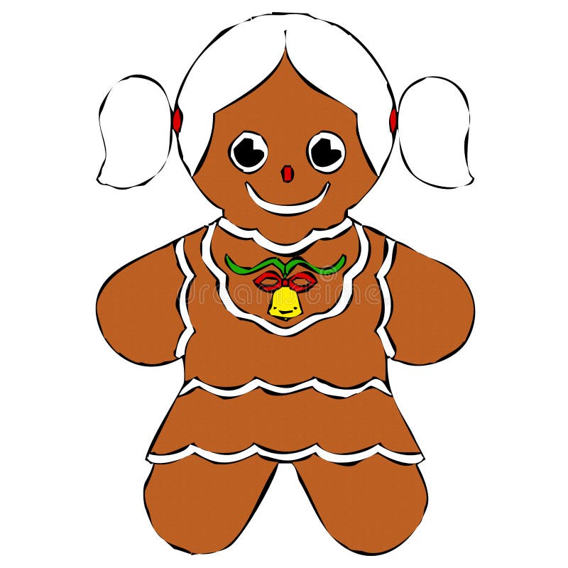 Gingerbread Girl Stock Illustrations – 1,845 Gingerbread Girl Stock ...
