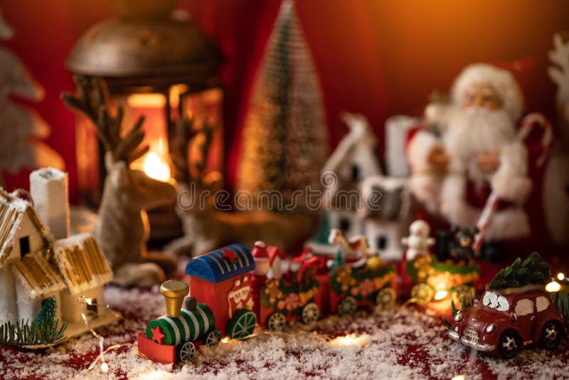 Christmas in the Country stock image. Image of ribbon - 11362151