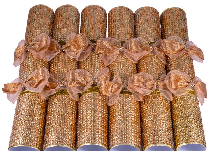 Christmas Crackers stock image. Image of rose, cracker - 161372403
