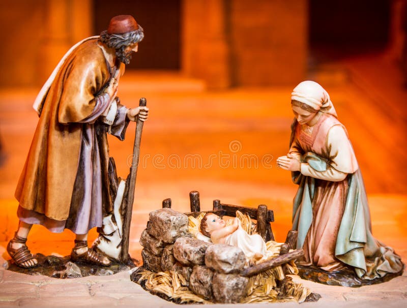 Creche stock photo. Image of catholic, celebrate, religious - 26435578