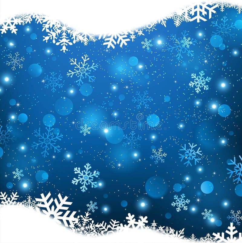 Christmas with Crystal Snow Background Stock Vector - Illustration of ...