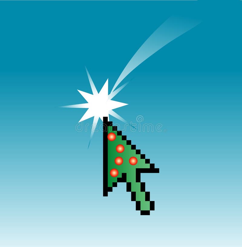 Christmas Tree Made of Icons Stock Vector - Illustration of teddy, love ...