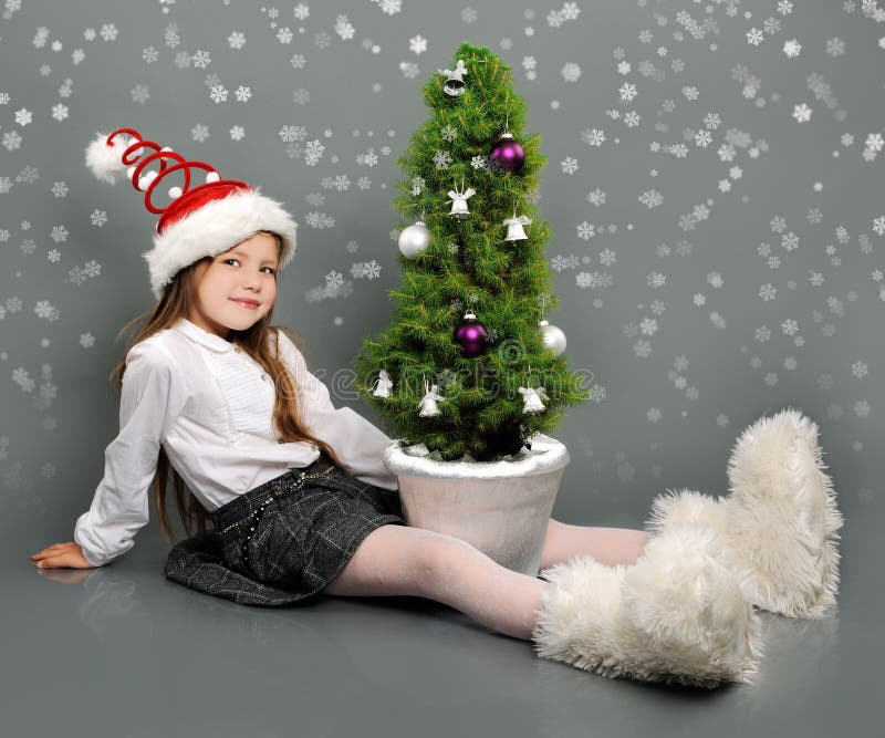 Christmas stock photo. Image of happy, dress, boots, cheerful - 34301438