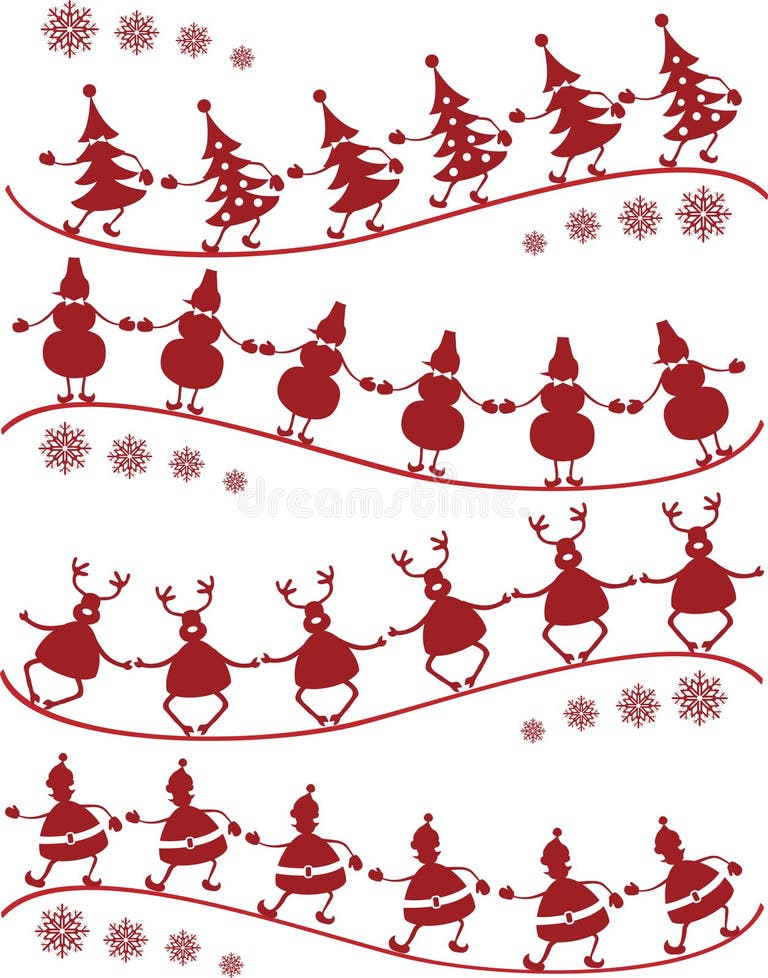 Christmas Dance Stock Illustrations – 17,540 Christmas Dance Stock ...