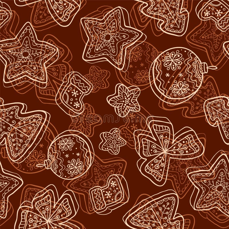 Christmas Sweets Toy Horses Chocolate Carousel Stock Vector ...