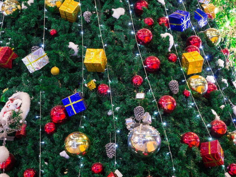 Christmas decorataion stock image. Image of texture, gold - 90025965