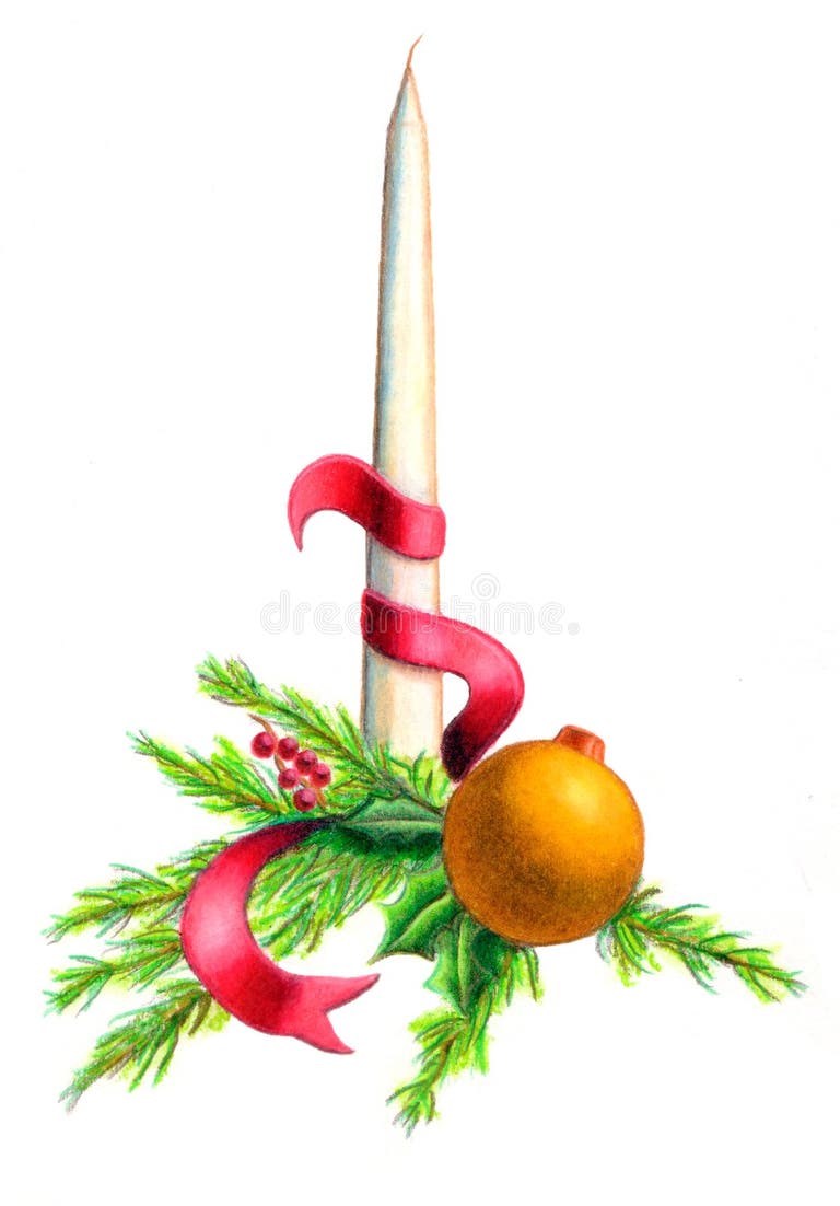 Christmas Decoration Composition Stock Illustrations – 48,892 Christmas ...
