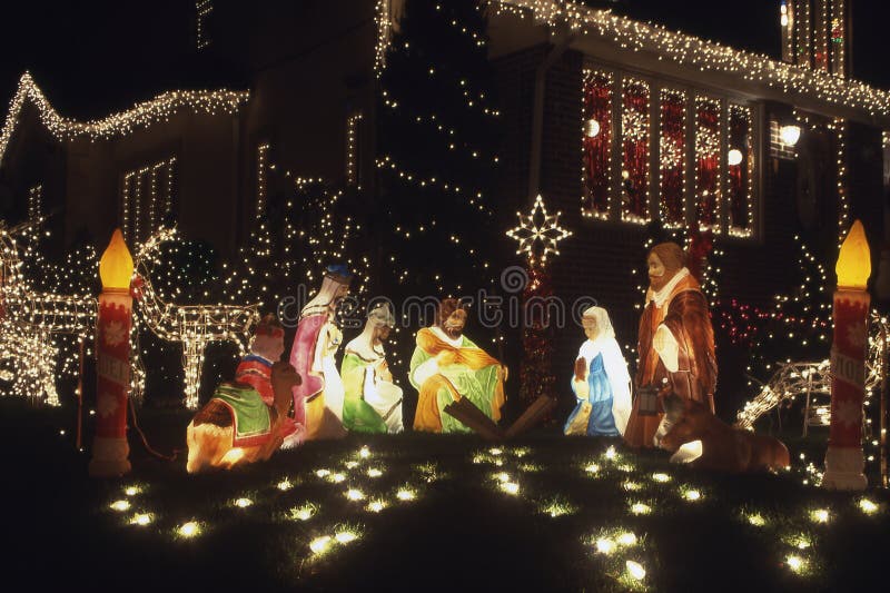 Christmas Decoration.Jesus. Stock Photo - Image of tradition, season ...