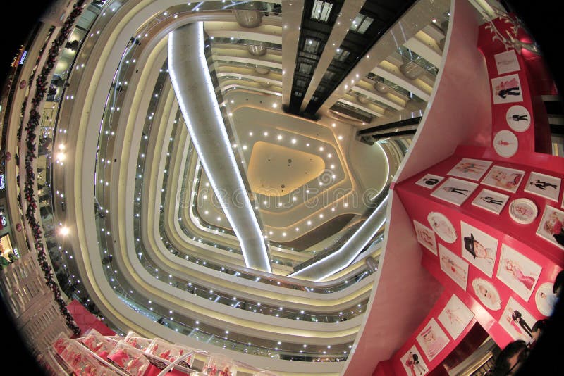 The Christmas Decoration at Time Square Shopping Mall, Hk 17 Dec 2011 ...