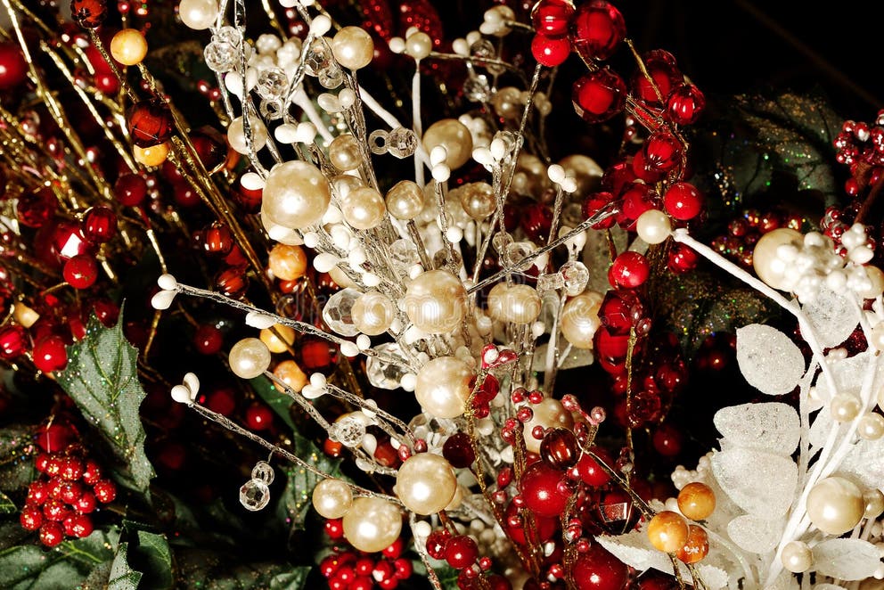 Christmas decorations stock image. Image of green, adorn - 12020397