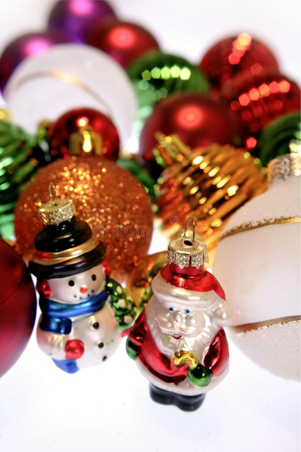 Christmas decorations stock image. Image of bauble, xmas - 16695981