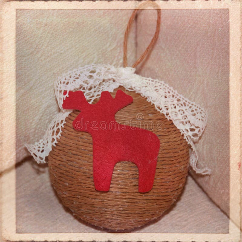 Christmas decorations stock photo. Image of antiqued - 41123710