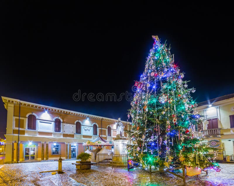 Christmas decorations stock image. Image of cesenatico - 82318973
