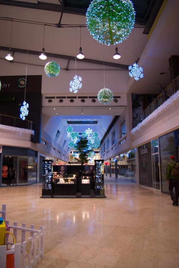 Christmas Decorations at Mall Editorial Photography - Image of selangor ...