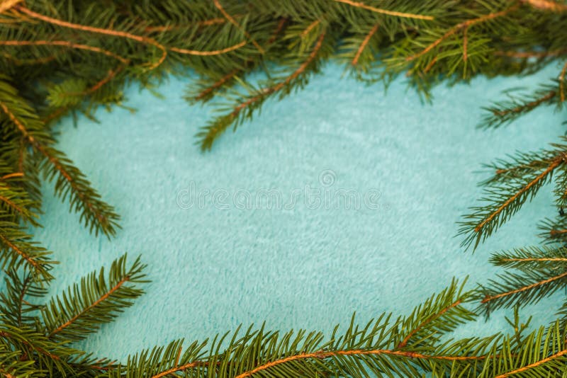 Christmas Design - Merry Christmas. Rectangular Frame Made from Stock ...