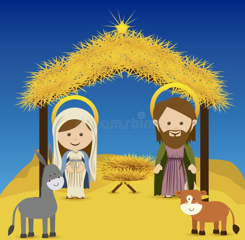 Christmas Belen Stock Illustrations – 167 Christmas Belen Stock ...