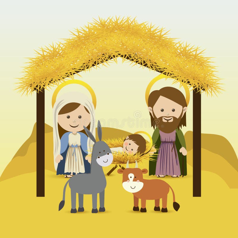 Christmas Belen Stock Illustrations – 169 Christmas Belen Stock ...