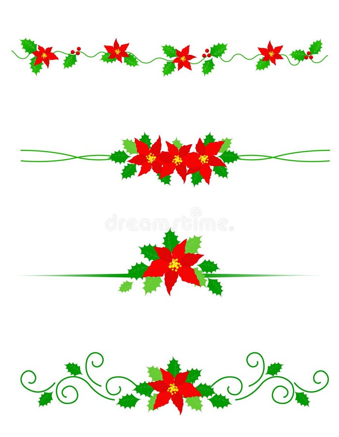Christmas Divider Vector