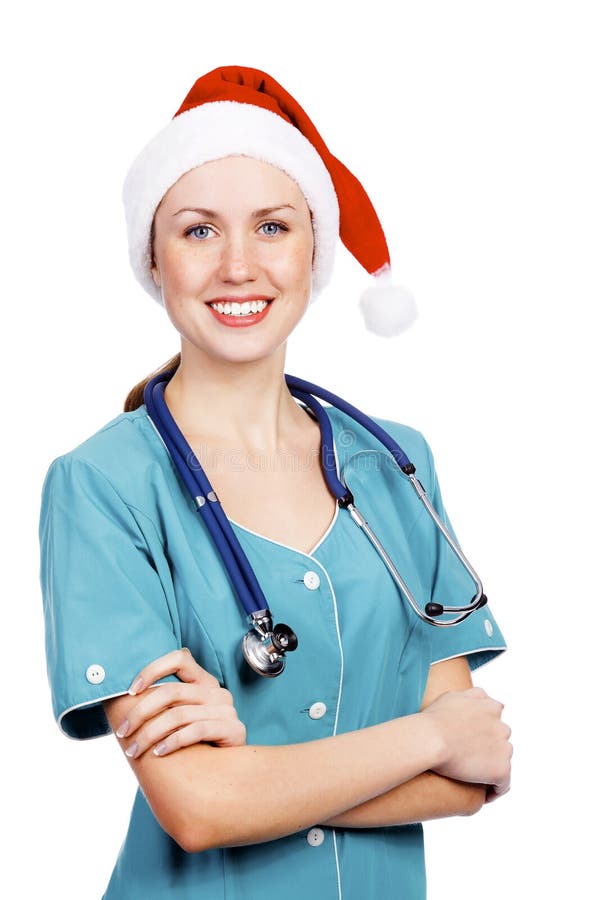 Hospital Christmas stock image. Image of happy, smiling - 17425571